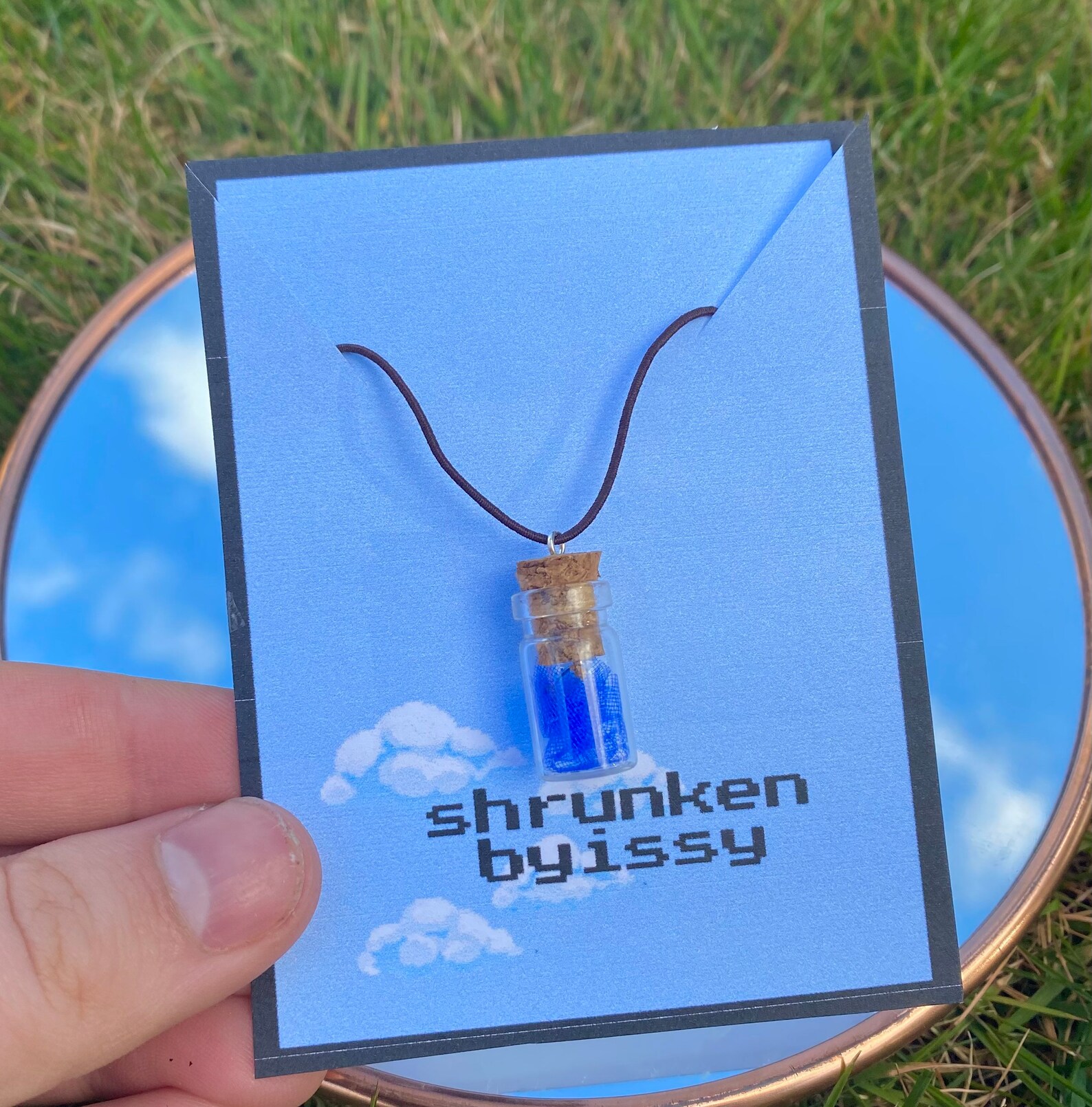 Wilbur Soot bottle of Blue Dream Smp Necklace - Etsy UK