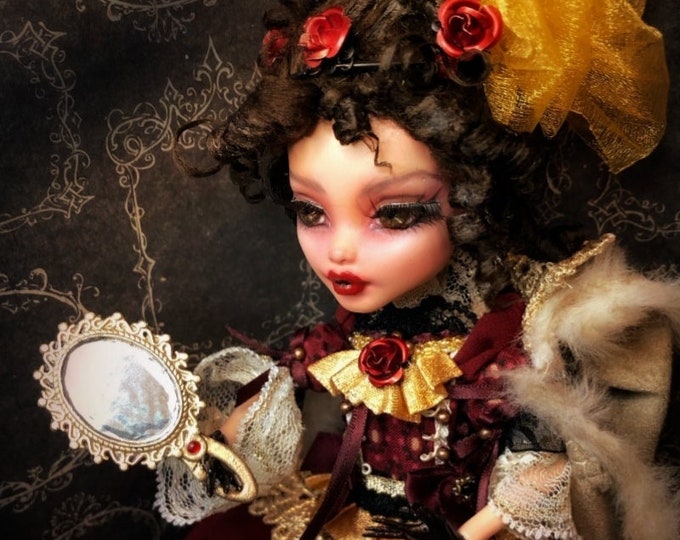 Beauty from Beauty and the Beast Monster High Repaint Ooak Doll - Etsy