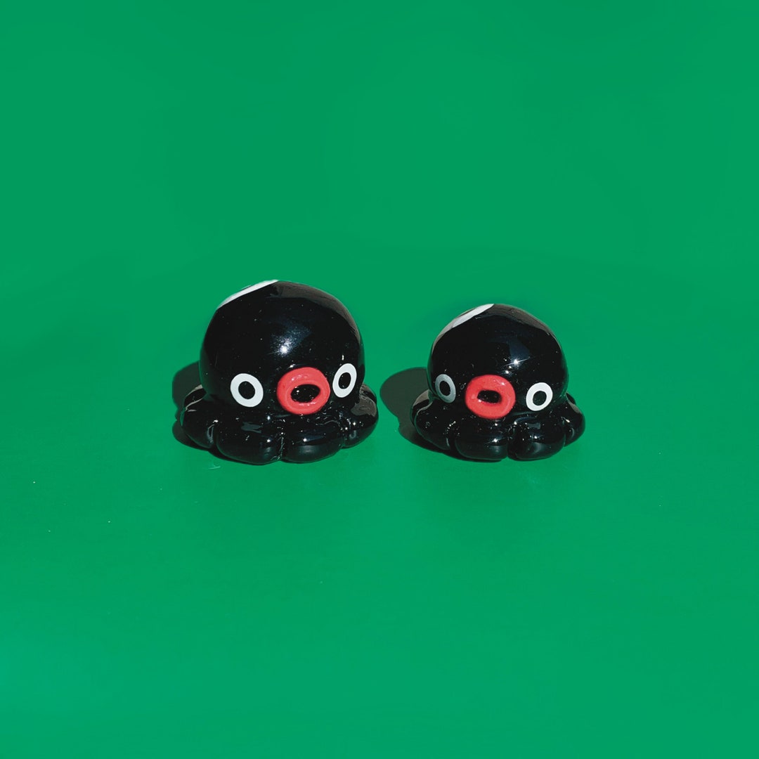Octopus Eight Ball Desk Friend • Clay Figurine - Etsy