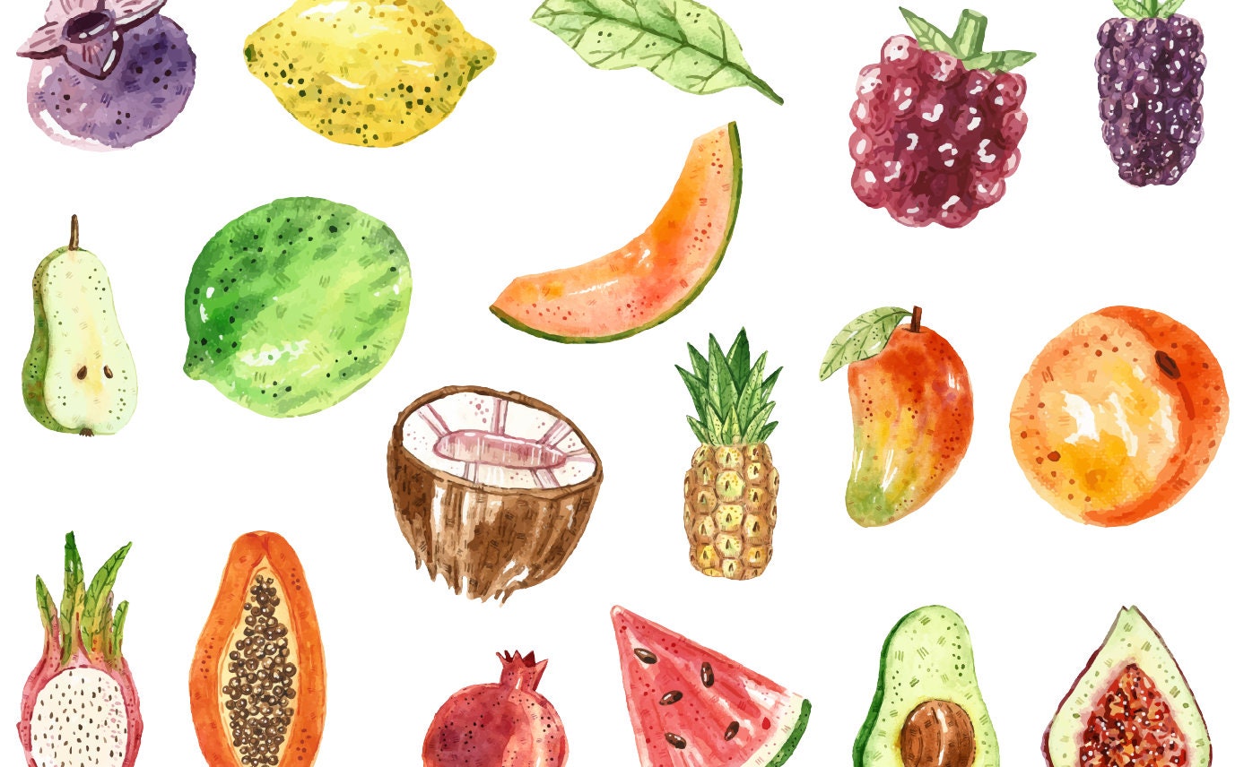 Notability/goodnotes Digital Fruits/cake/drinks Stickers, Cute Digital ...