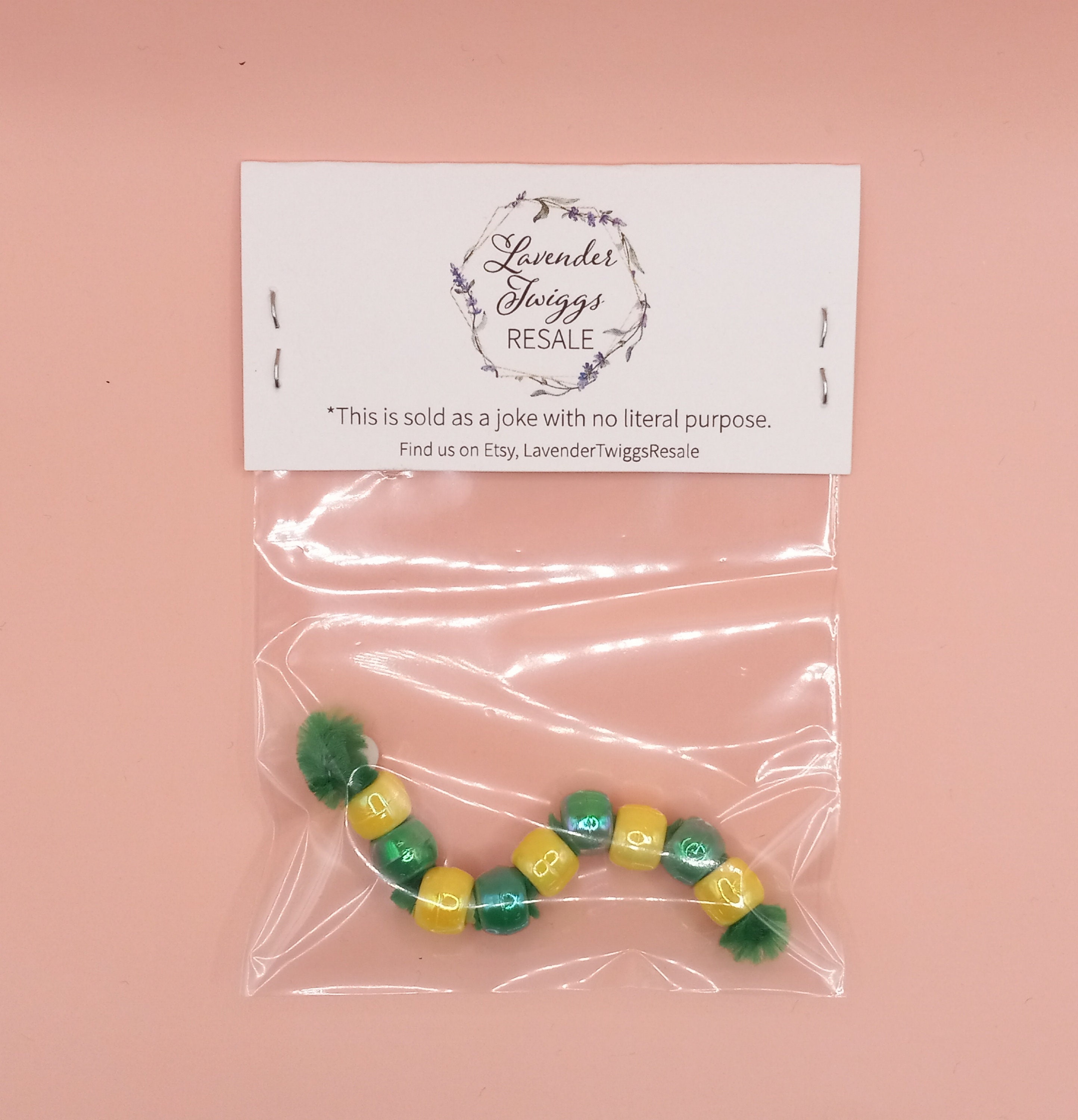 Worry Worm Gag Gift Bags Funny Silly Prank Goody Bags Birthday Coworker ...