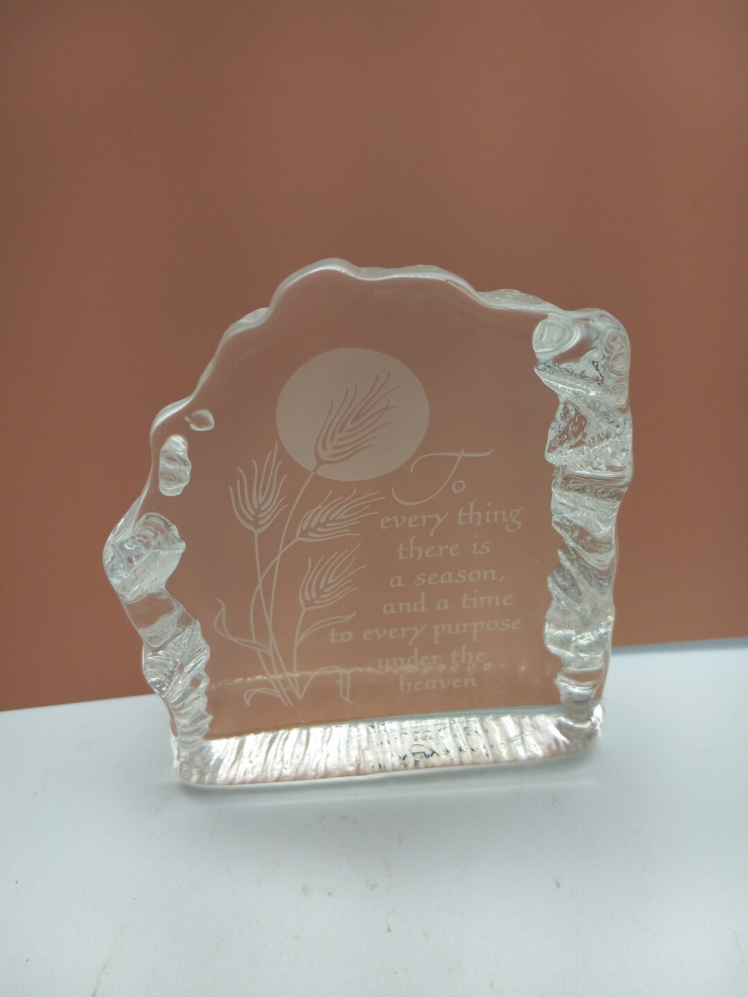 1970's Full Lead Crystal Paperweight Made in Austria Full - Etsy