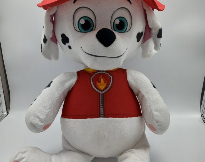 24" Jumbo Plush Marshall Paw Patrol Stuffed Animal, Paw Patrol Gift ...