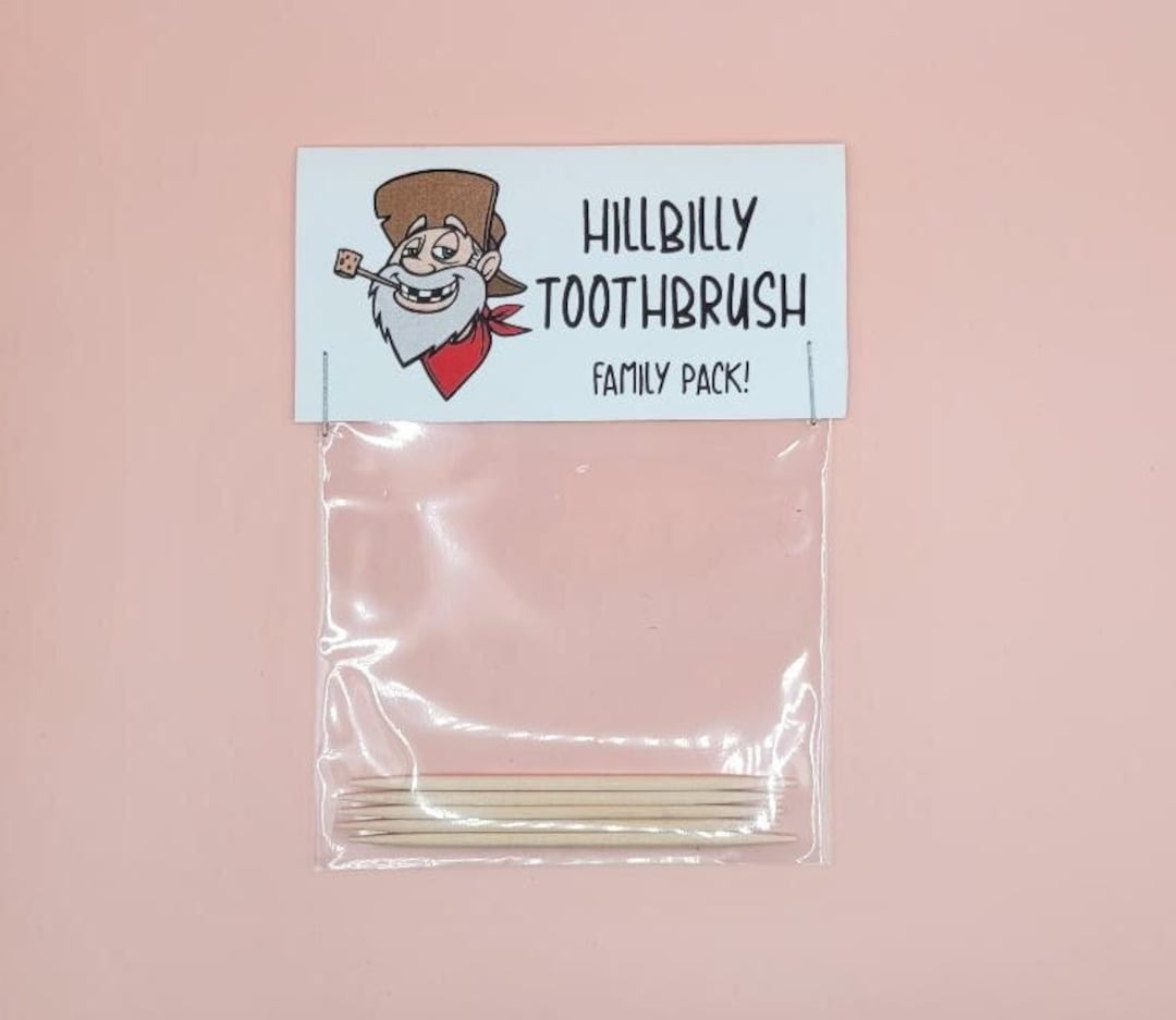 Hillbilly Toothbrush, Gag Gifts, Redneck Toothbrush, Novelty Gag Gifts ...