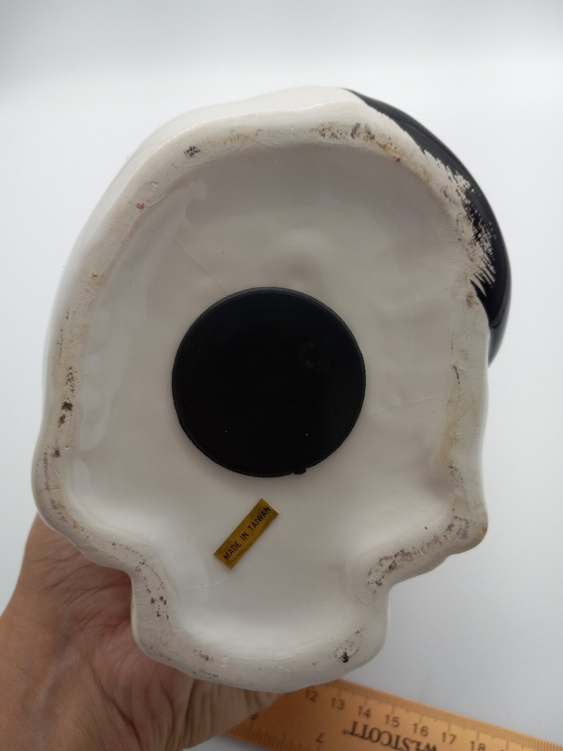 Fat Cat Black and White Piggy Bank, Cute Fat Cat Money Bank, Fat Cat ...