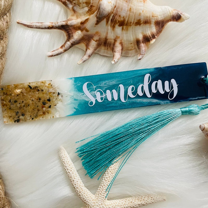 Ocean Theme Bookmark - Etsy