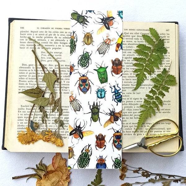 Botanical Bookmark - Etsy