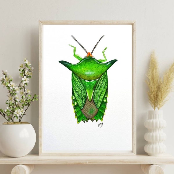 Beetle Art - Etsy