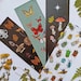Bugs Bookmark, Insect Bookmarks, Beetles, Entomology Bookmarks, Gift ...