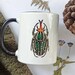 Insect Coffee Mug Beetle Ceramic Cup Teacher Gift - Etsy