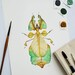 Leaf Insect Watercolor Illustration Insect Taxidermy Pinned - Etsy