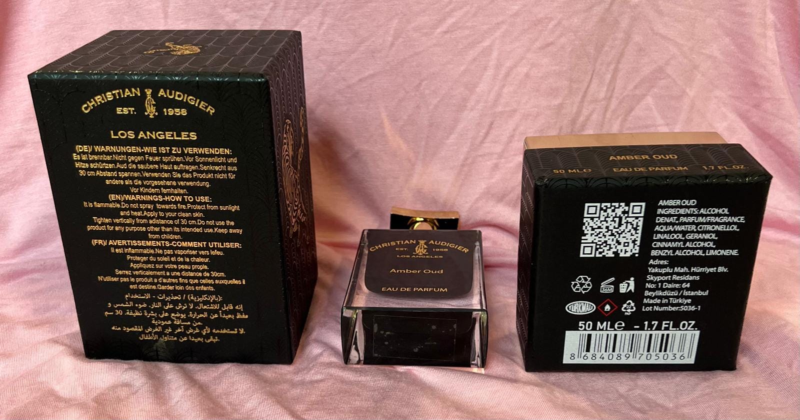 Christian Audigier Amber Oud Perfume 50ML 1.7 FL.OZ - UPC Christian Audigier Amber Oud Perfume 50ML 1.7 FL.OZ - UPC