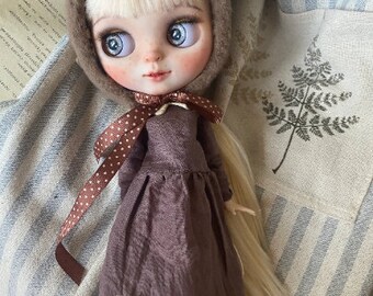 Blythe Two Piece Set, Blythe Vintage Dress, Blythe White Dress, Neo ...