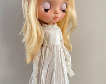 Blythe Two Piece Set, Blythe Vintage Dress, Blythe White Dress, Neo ...