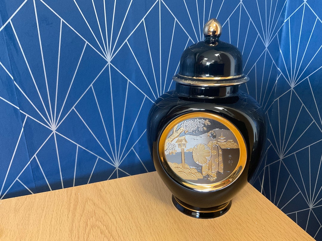 The Art of Chokin 24k Gold Jar - Etsy