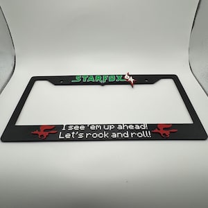 Custom 3d Printed License Plate Frame (text, Color, Font, and Logo) - Etsy