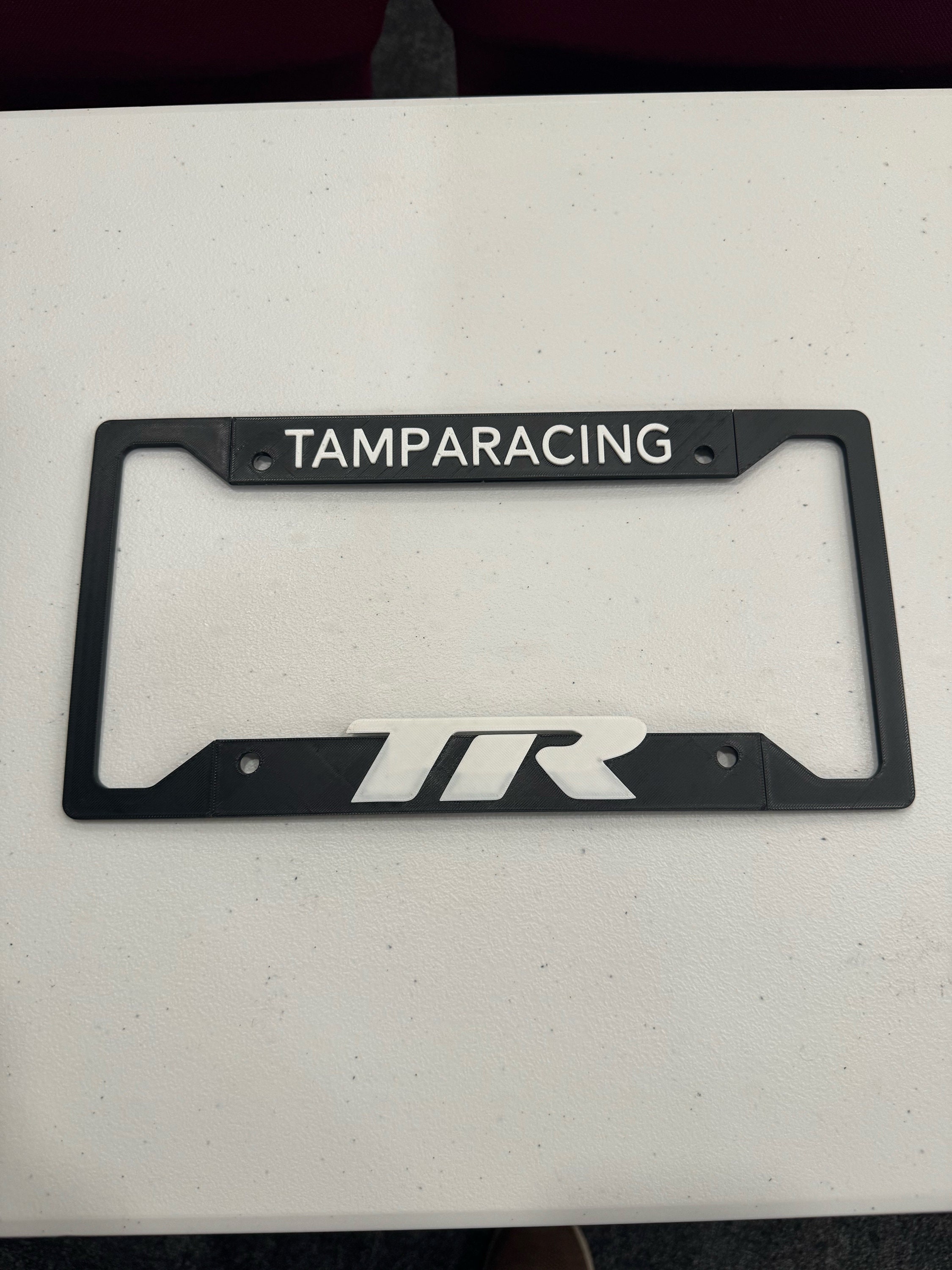Custom 3d Printed License Plate Frame text, Color, Font, and Logo - Etsy