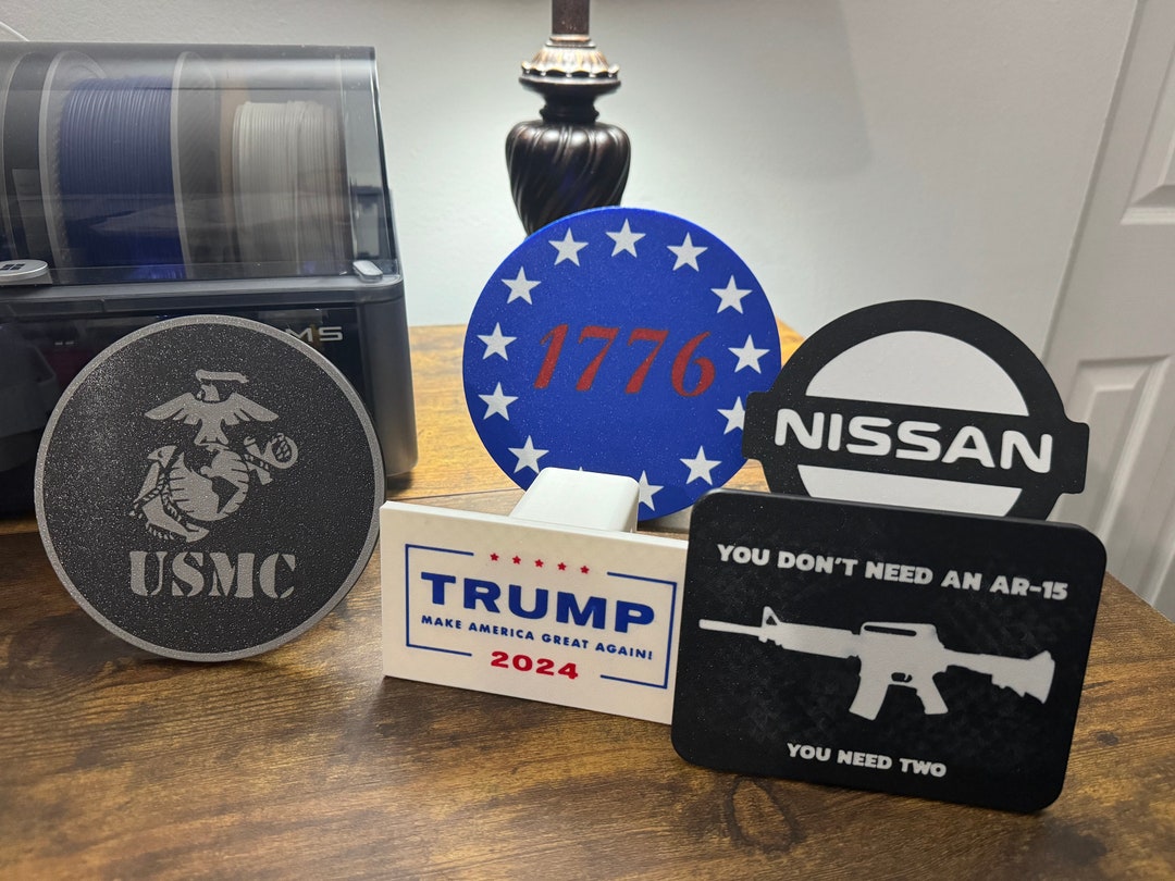 Custom 3d Printed Hitch Covers - Etsy