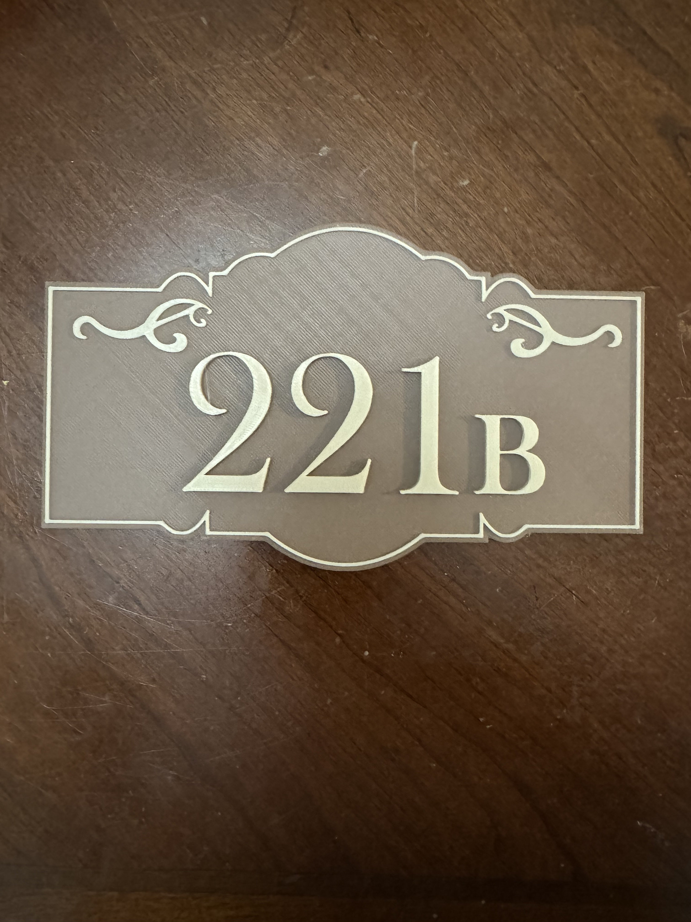 Sherlock Holmes Home Address Sign - Etsy