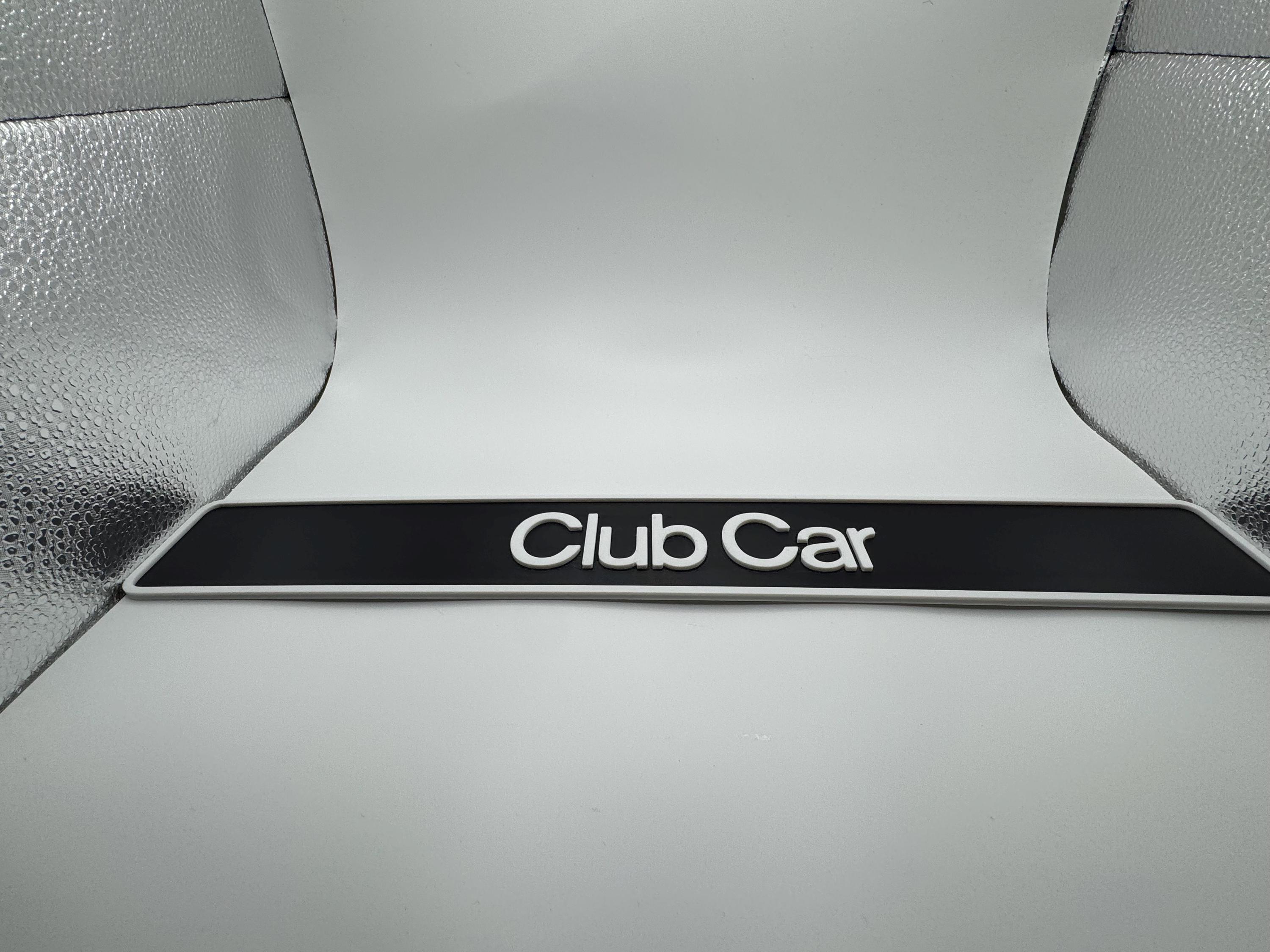 Club Car DS Name Plate With Custom Color (15.75"x2.25) - Etsy