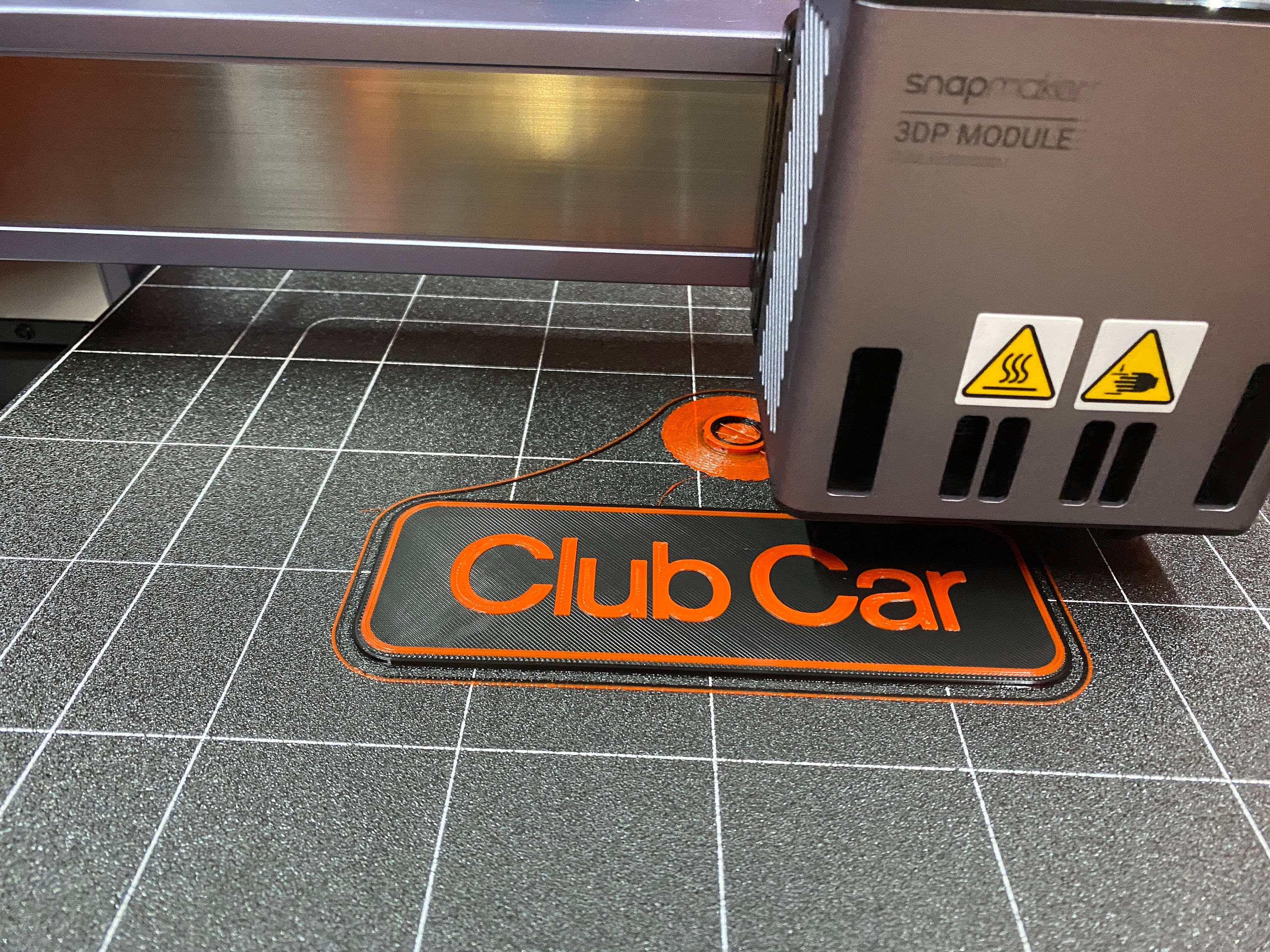 Personalized 3d Printed Golf Cart Plate - Etsy