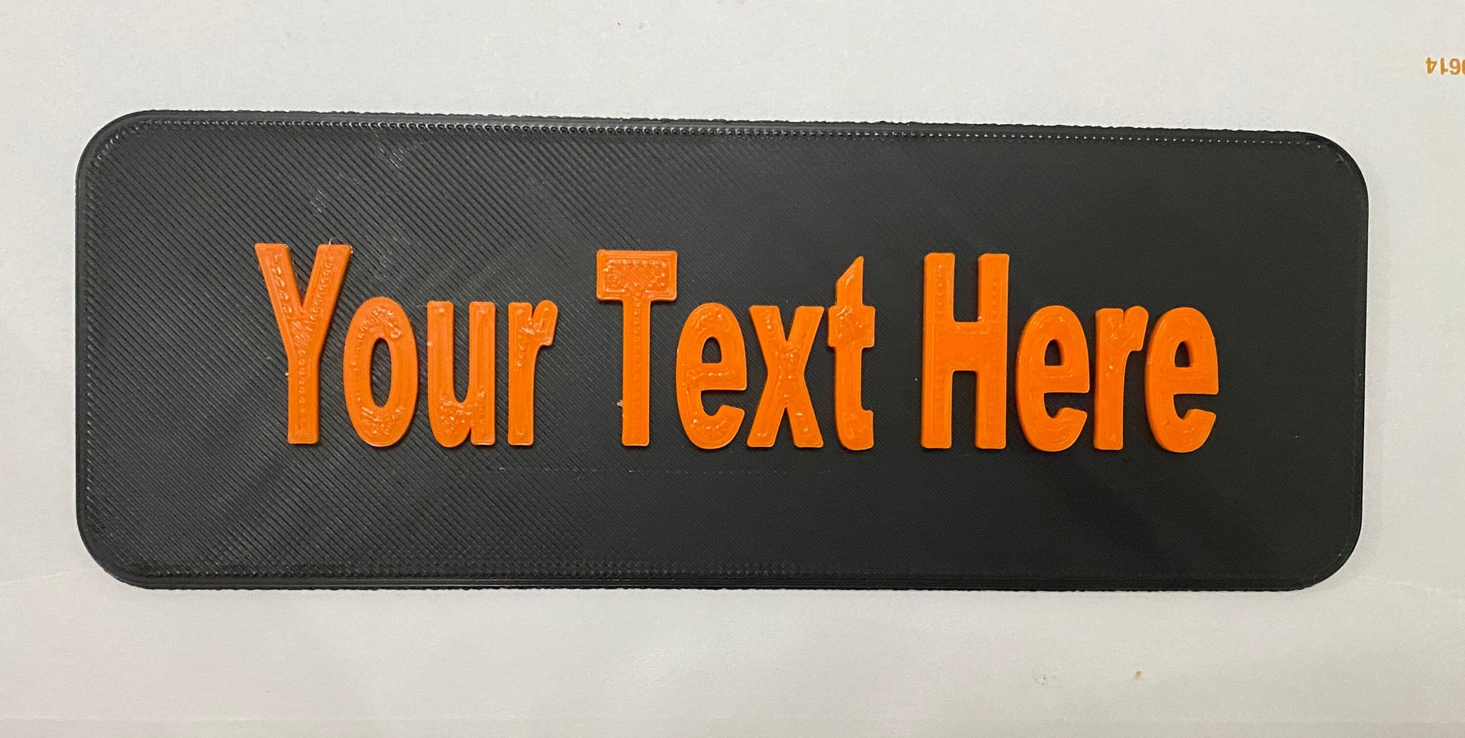 Personalized 3d Printed Golf Cart Plate - Etsy