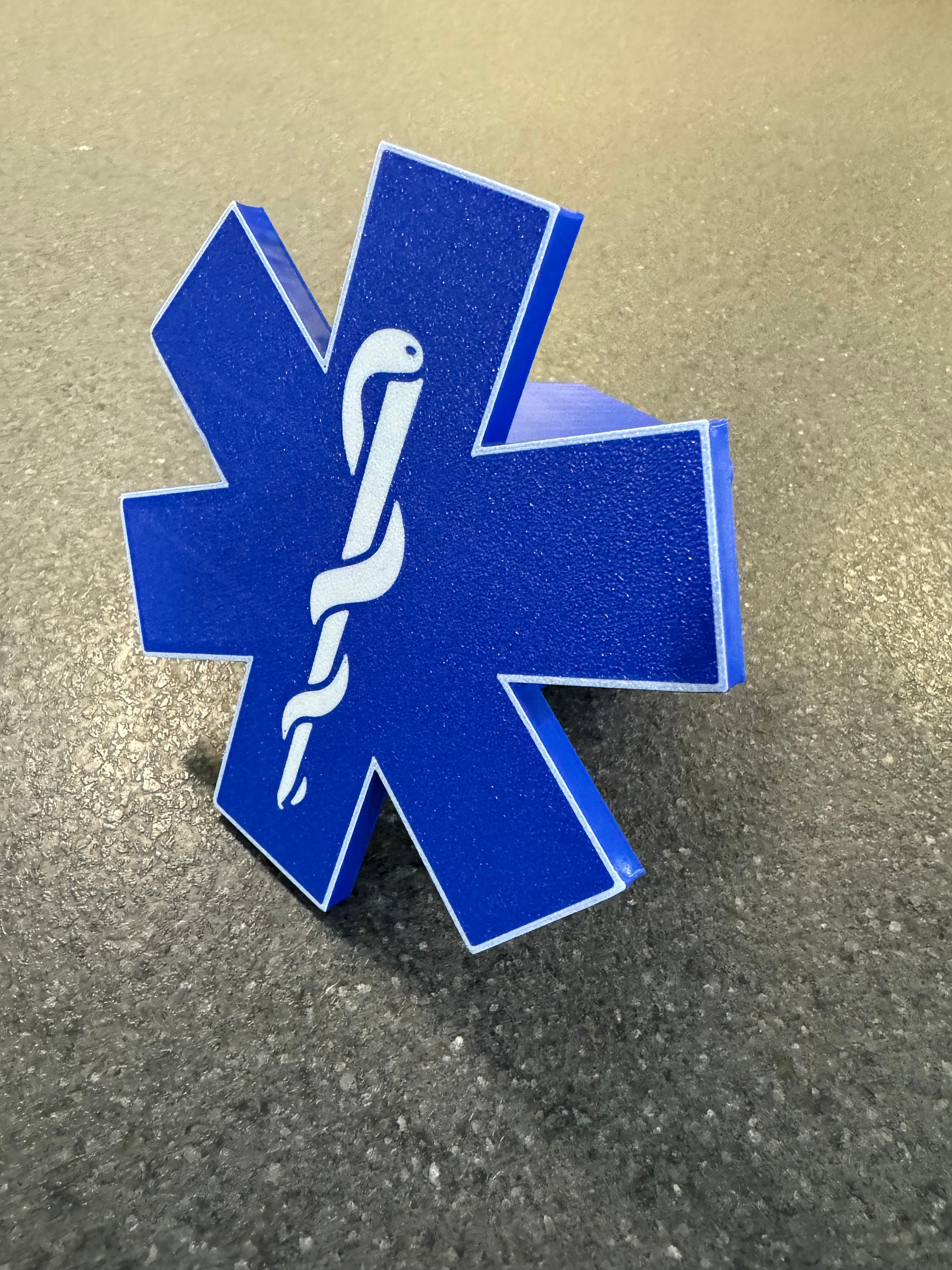 EMS Paramedic Star of Life Hitch Cover - Etsy