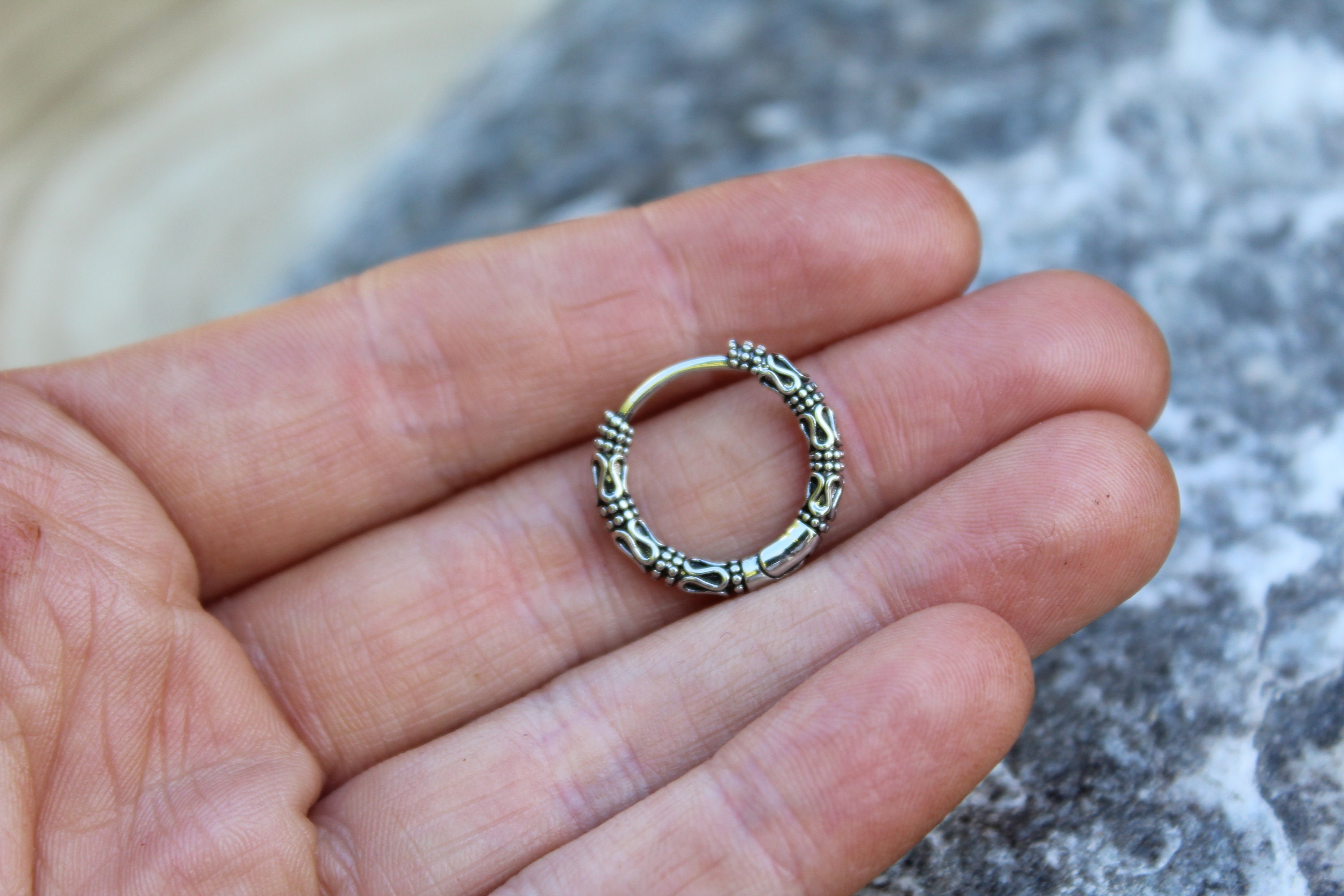 Elvish Elven Druid Pagan Inspired Hoop Earrings by Iphellkear - Etsy