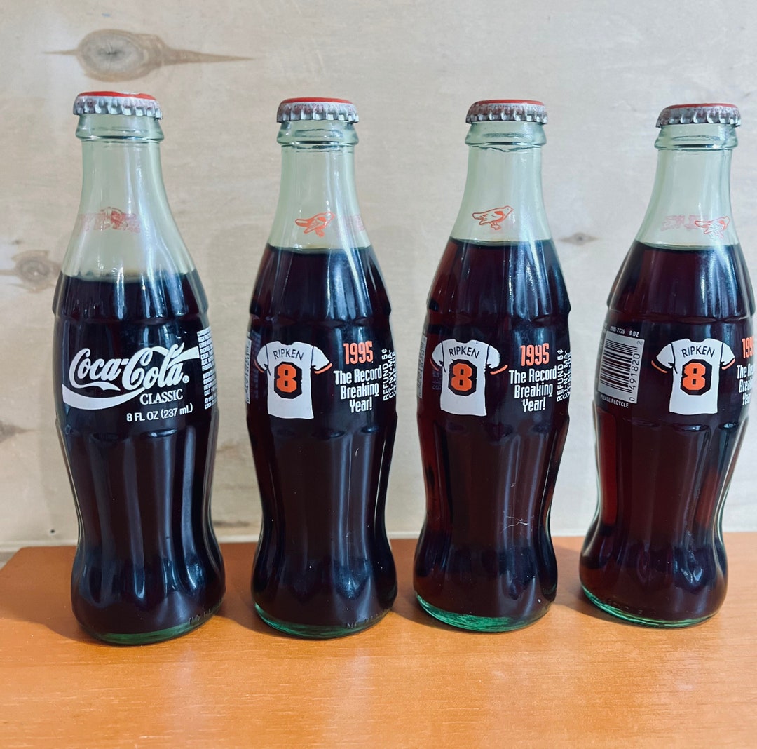12 - 1995 Coca-cola Classic Cal Ripken Best Year Ever 8 Ounce Bottles ...