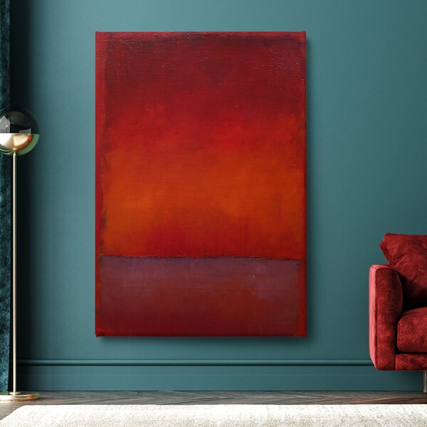 Rothko Inspired Art - Etsy UK