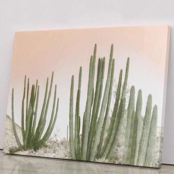 Cactus Canvas Wall Art - Etsy