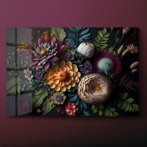 Glass Wall Panel - Etsy