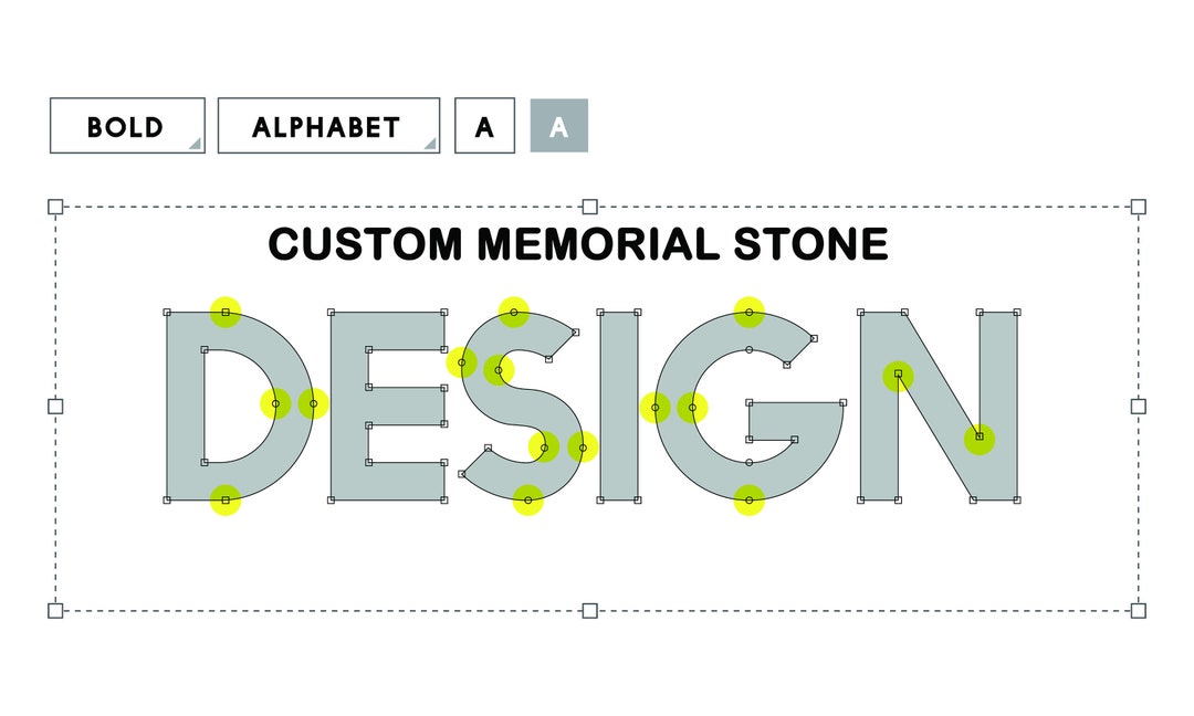 Memorial Stone Design - Etsy