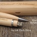 Handmade Wood USB Drive Pen Set With Case, Personalized Pen, Engraved ...