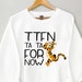 Tigger Winnie the Pooh TTFN Ta Ta for Now Sweatshirt, Tigger Hoodie ...