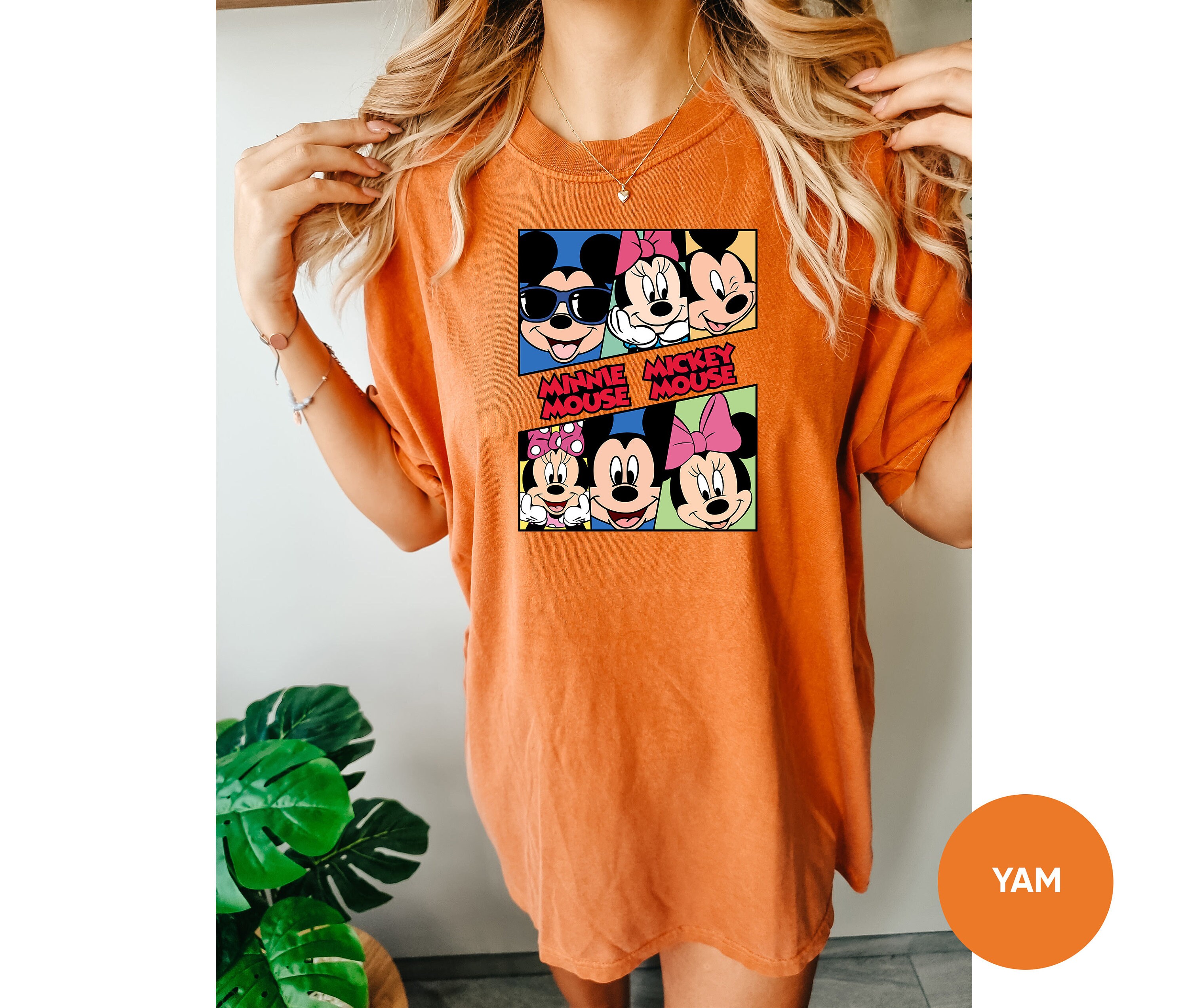 Mickey And Minnie Mouse Shirt Disney Comfort Colors® Shirt Etsy