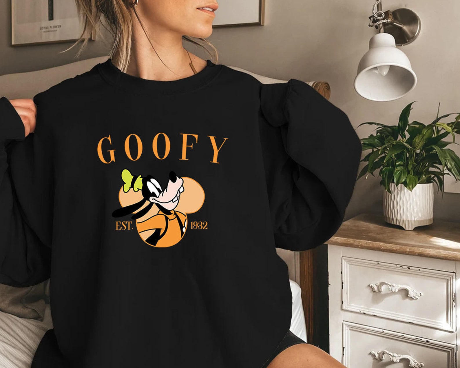 Disney Goofy Sweat, Disney Sweat, Cute Goofy Sweat, Goofy Gift Hoodie ...