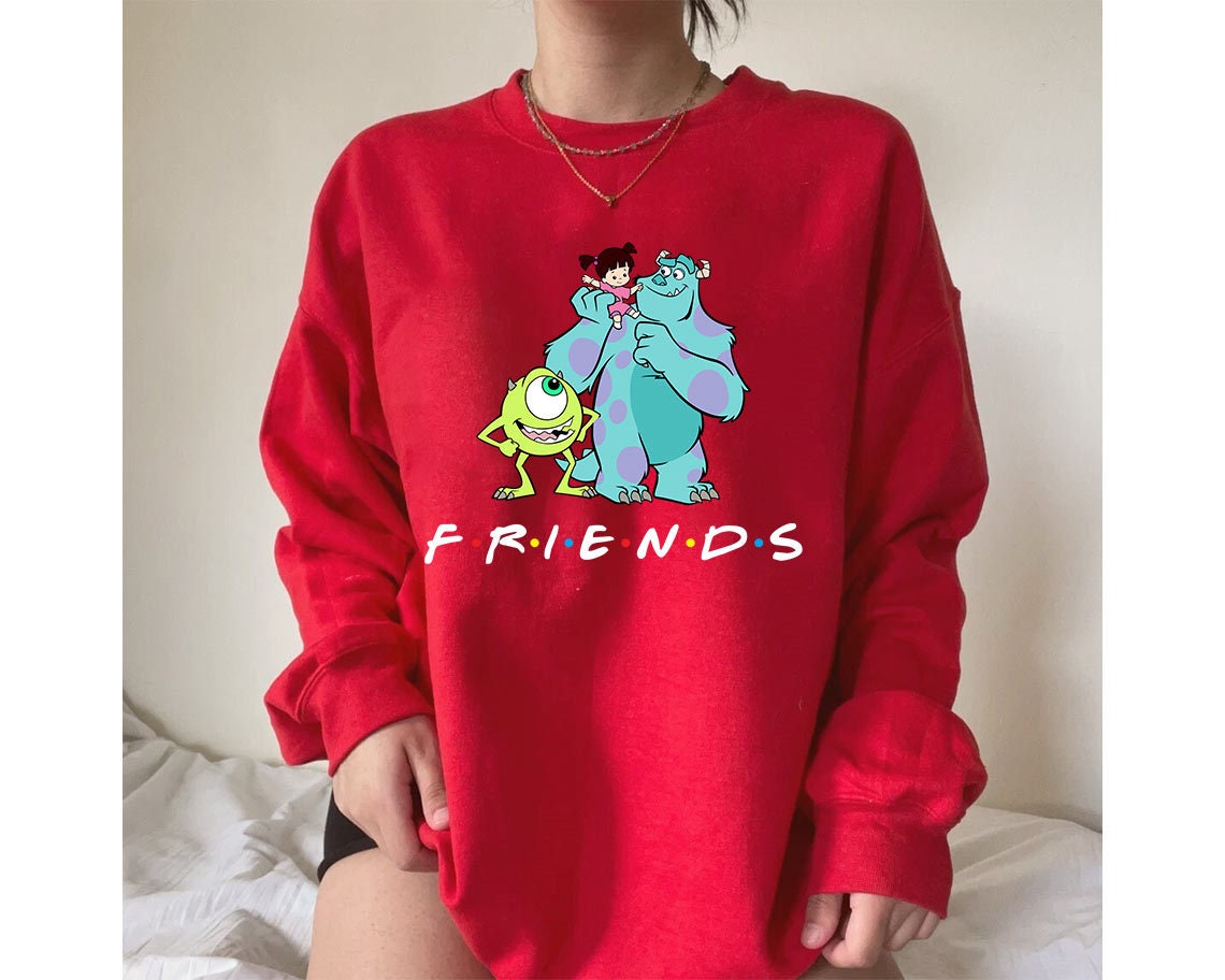 Monster Inc Friends Hoodie Sweatshirt, Monster Inc Sweatshirt, Disney ...