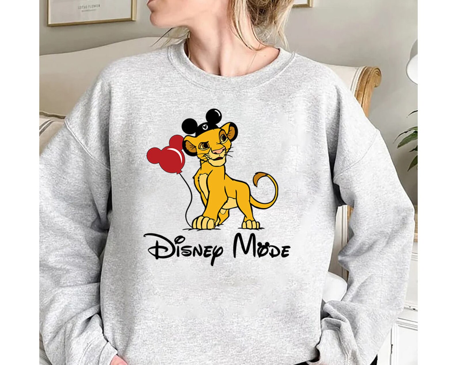 Lion King Hoodie Sweatshirt, Unisex Sweatshirt, Crewneck Sweatshirt ...