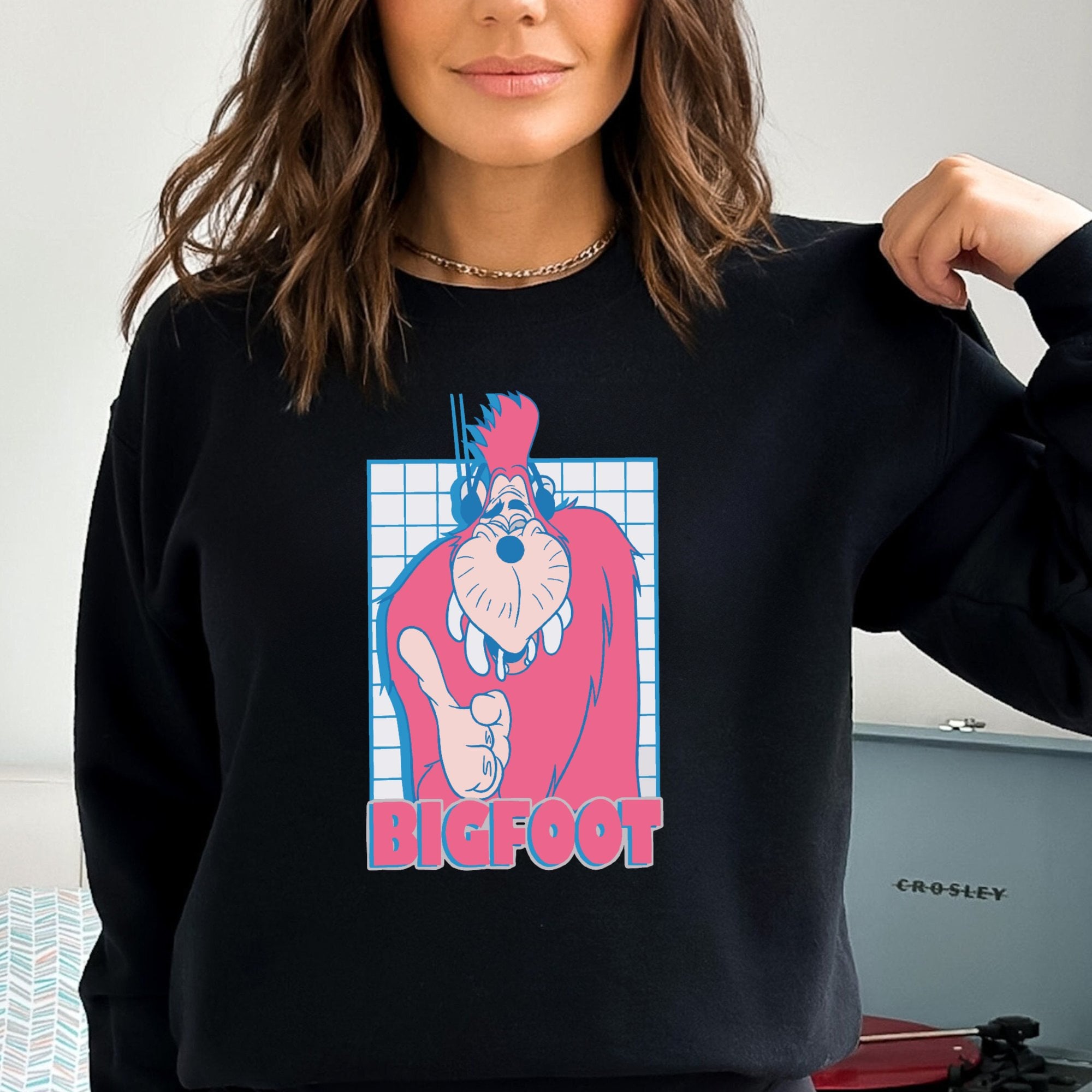 Funny Disney A Goofy Movie Bigfoot WS1082 Magic Kingdom Holiday Trip ...