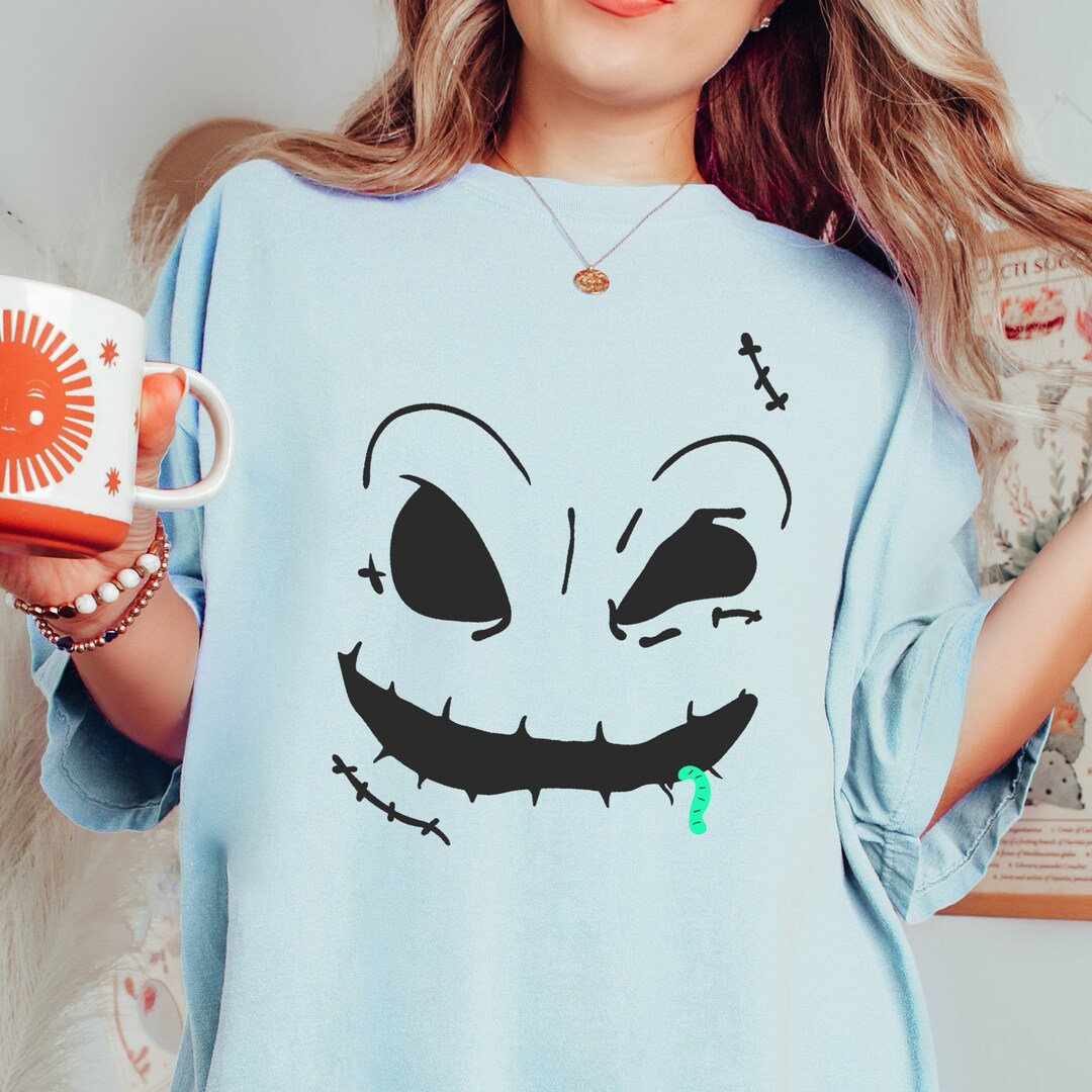 Oogie Boogie Big Face WS1185 Magic Kingdom Holiday Trip Unisex T-shirt ...