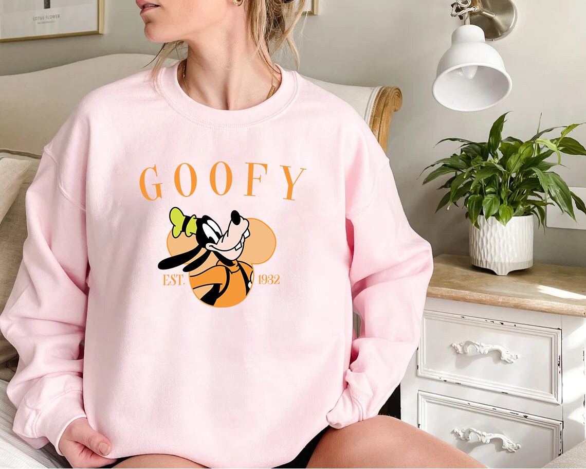 Disney Goofy Sweat, Disney Sweat, Cute Goofy Sweat, Goofy Gift Hoodie ...