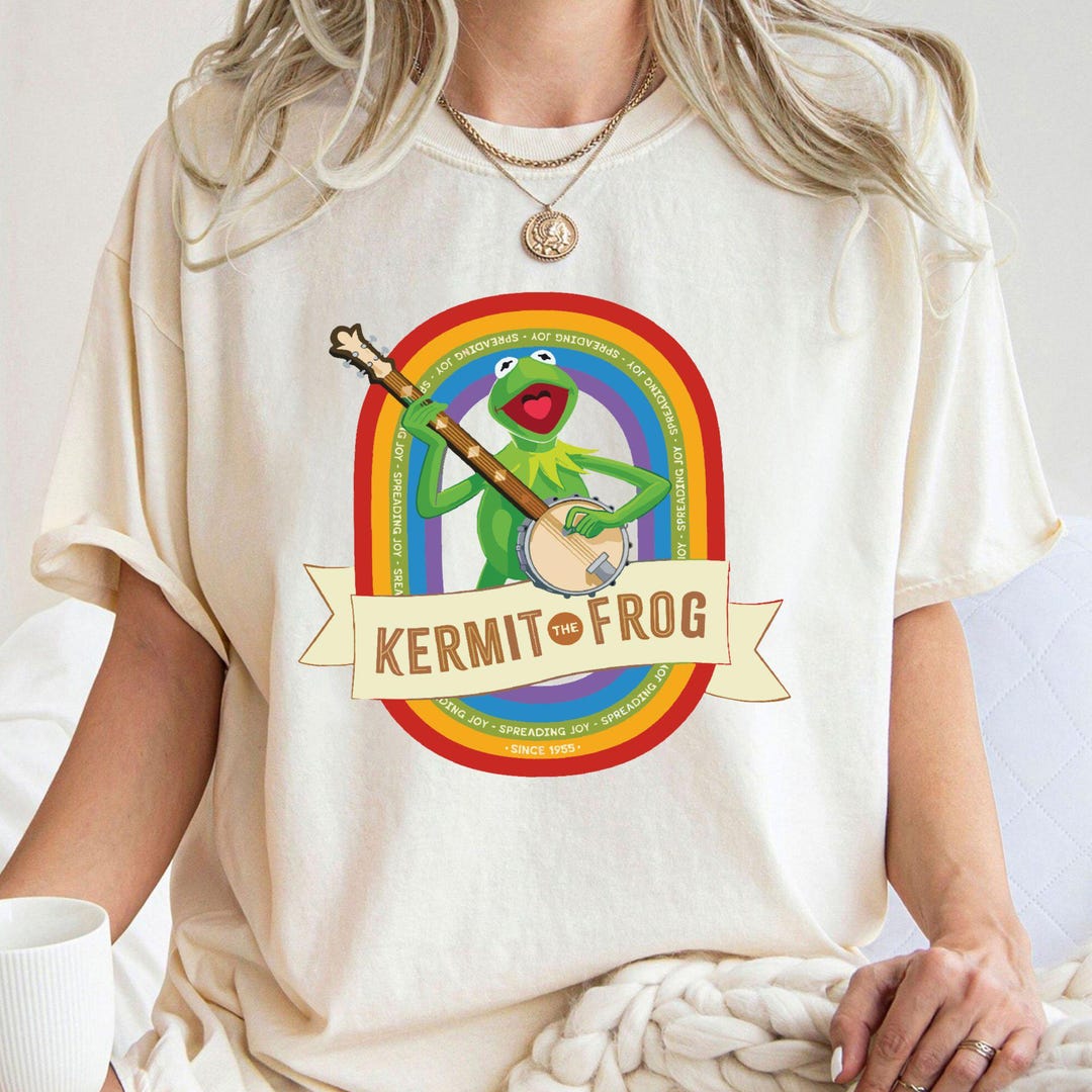 Disney the Muppets Kermit the Frog Spreading Joy Since 1955_E1101 ...
