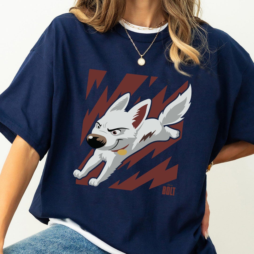 Disney Bolt the Super Dog FE1042 Holiday Trip Unisex T-shirt ...