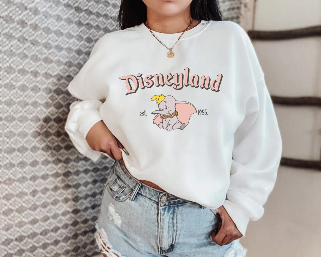 Disneyland Est 1955 Sweatshirt, Dumbo Sweatshirt, Dumbo Hoodie, Disney ...