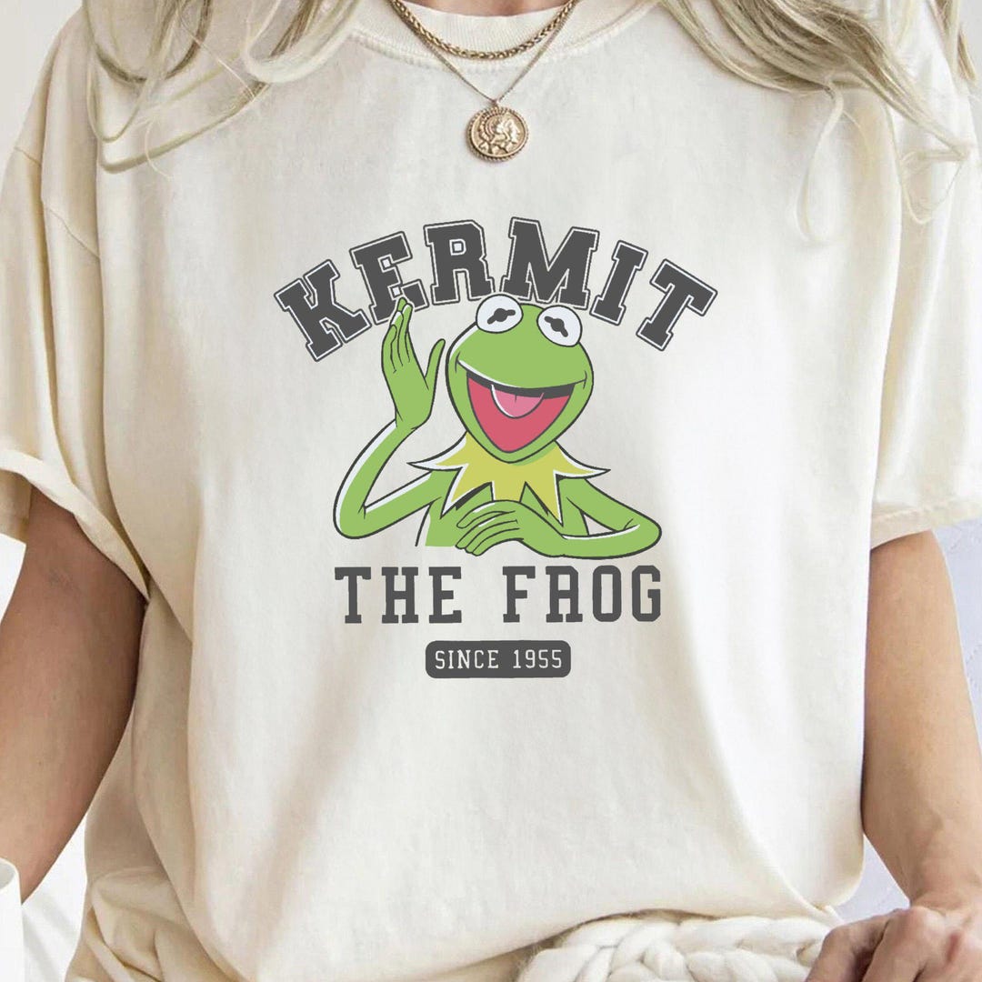 Disney the Muppets Show Kermit the Frog Since 1955 D1104 Holiday Trip ...