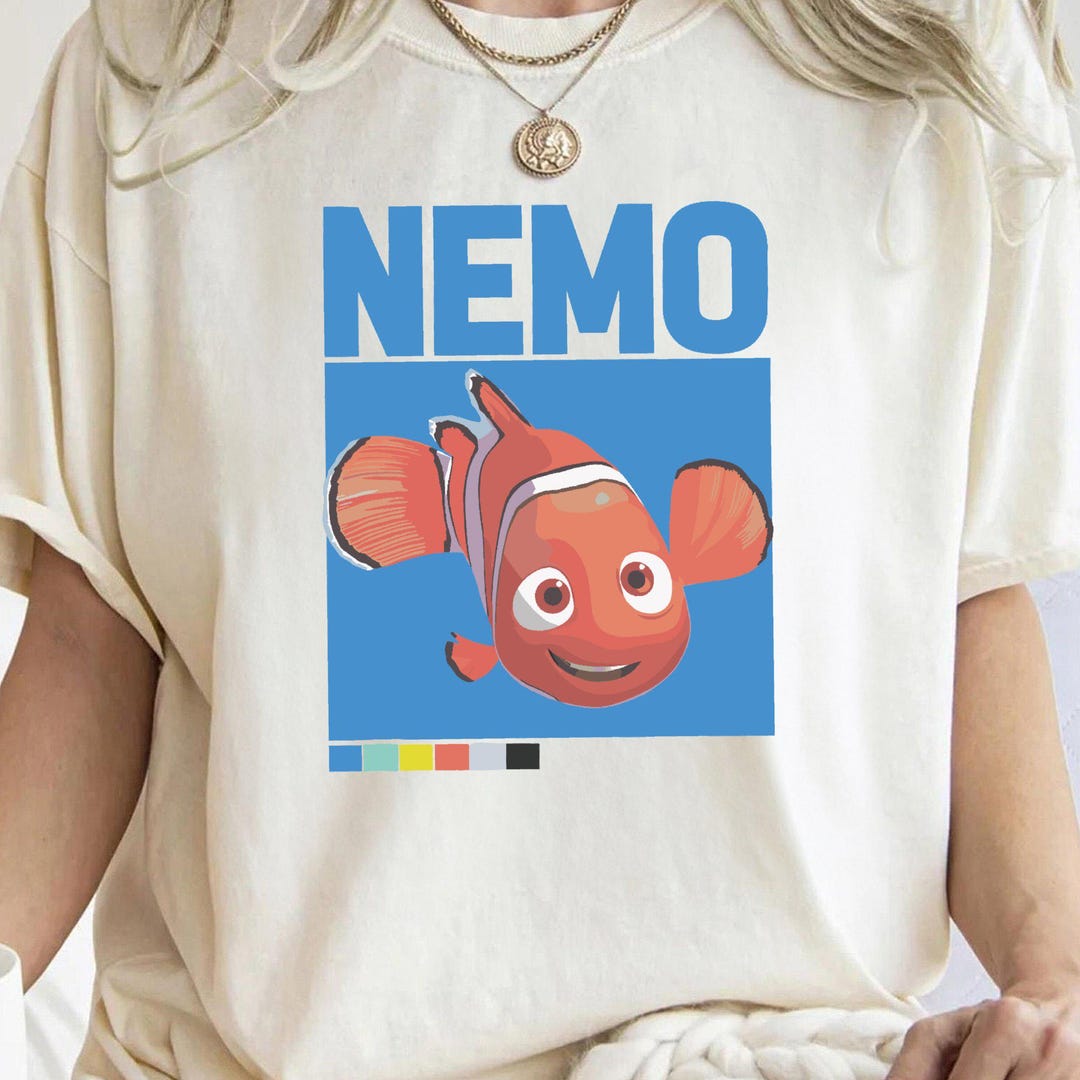 Finding Nemo Color Code Nemo_e1116 Holiday Trip Unisex T-shirt ...