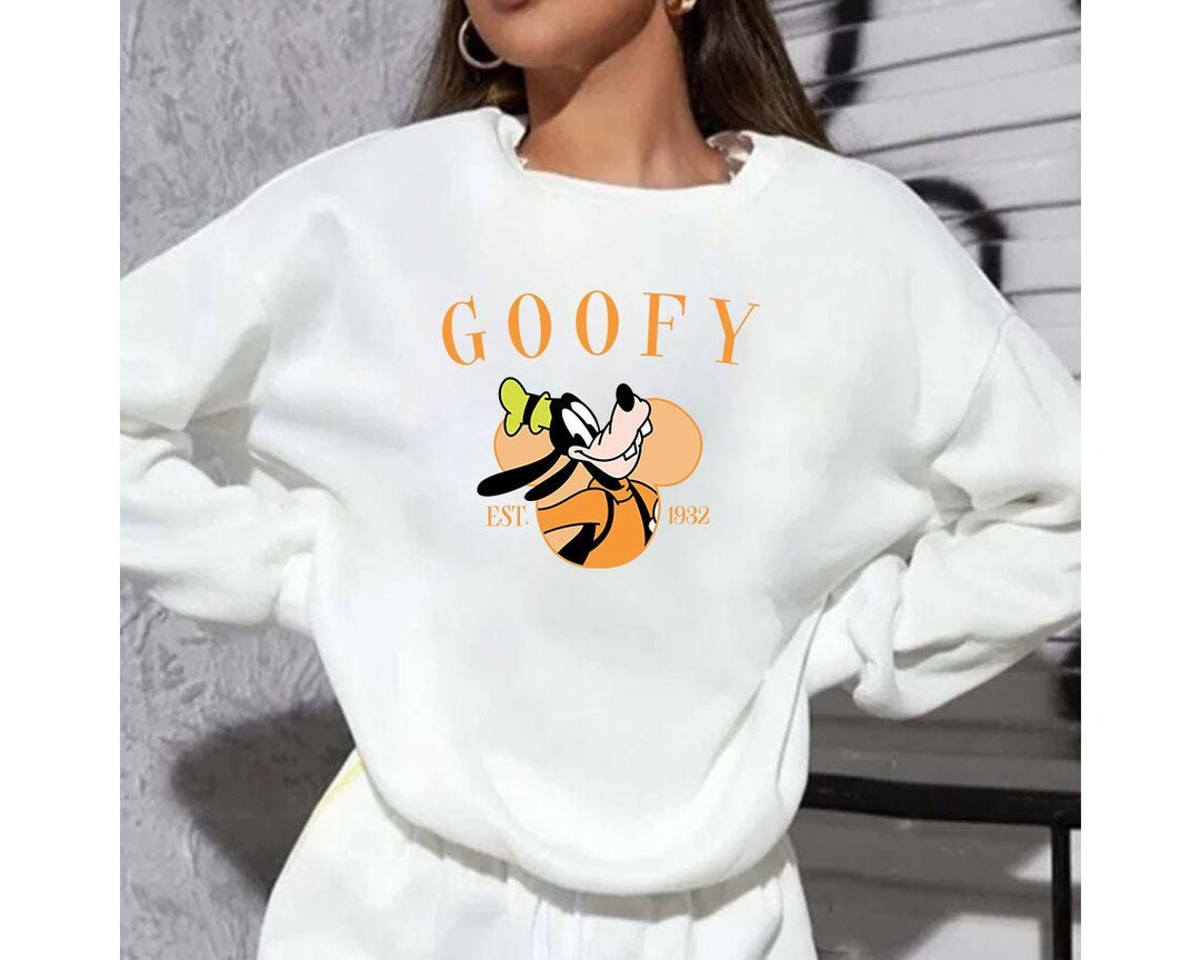 Disney Goofy Sweat, Disney Sweat, Cute Goofy Sweat, Goofy Gift Hoodie ...