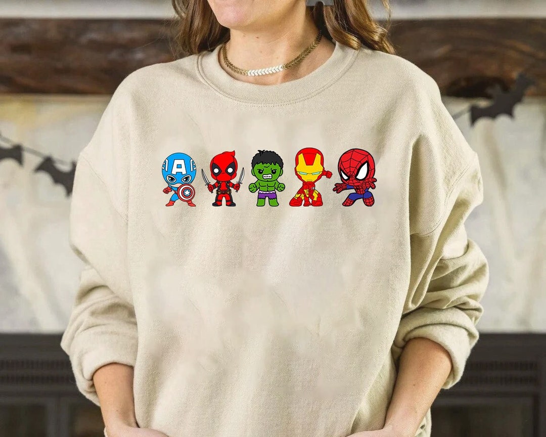Super Hero Hoodie Sweatshirt, Avengers Sweatshirt, Disney Sweatshirt ...