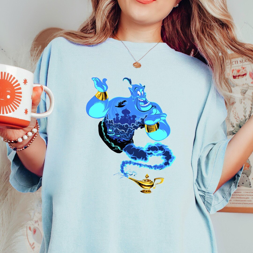 Disney Aladdin Genie Portrait Agrabah Fill FE1017, Sweatshirt, Family ...
